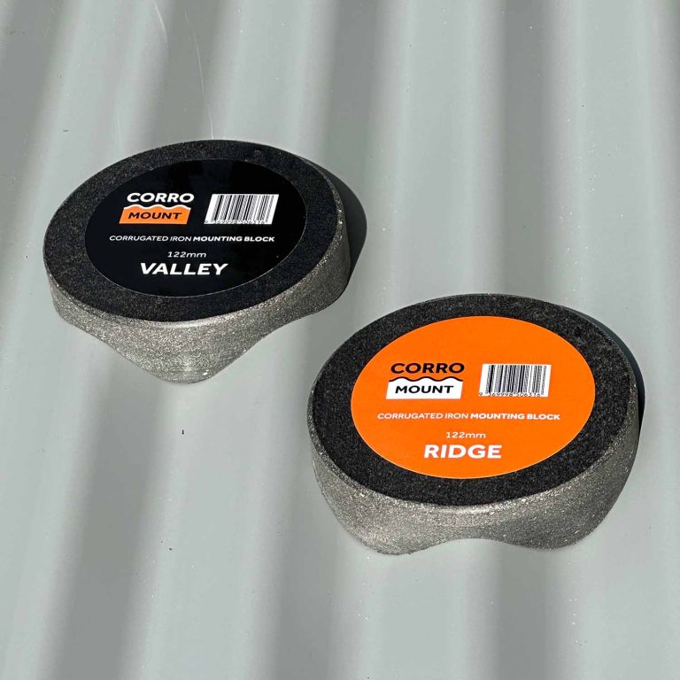 Corromount Stock Sheet | The Original Corrugated Mounting Block