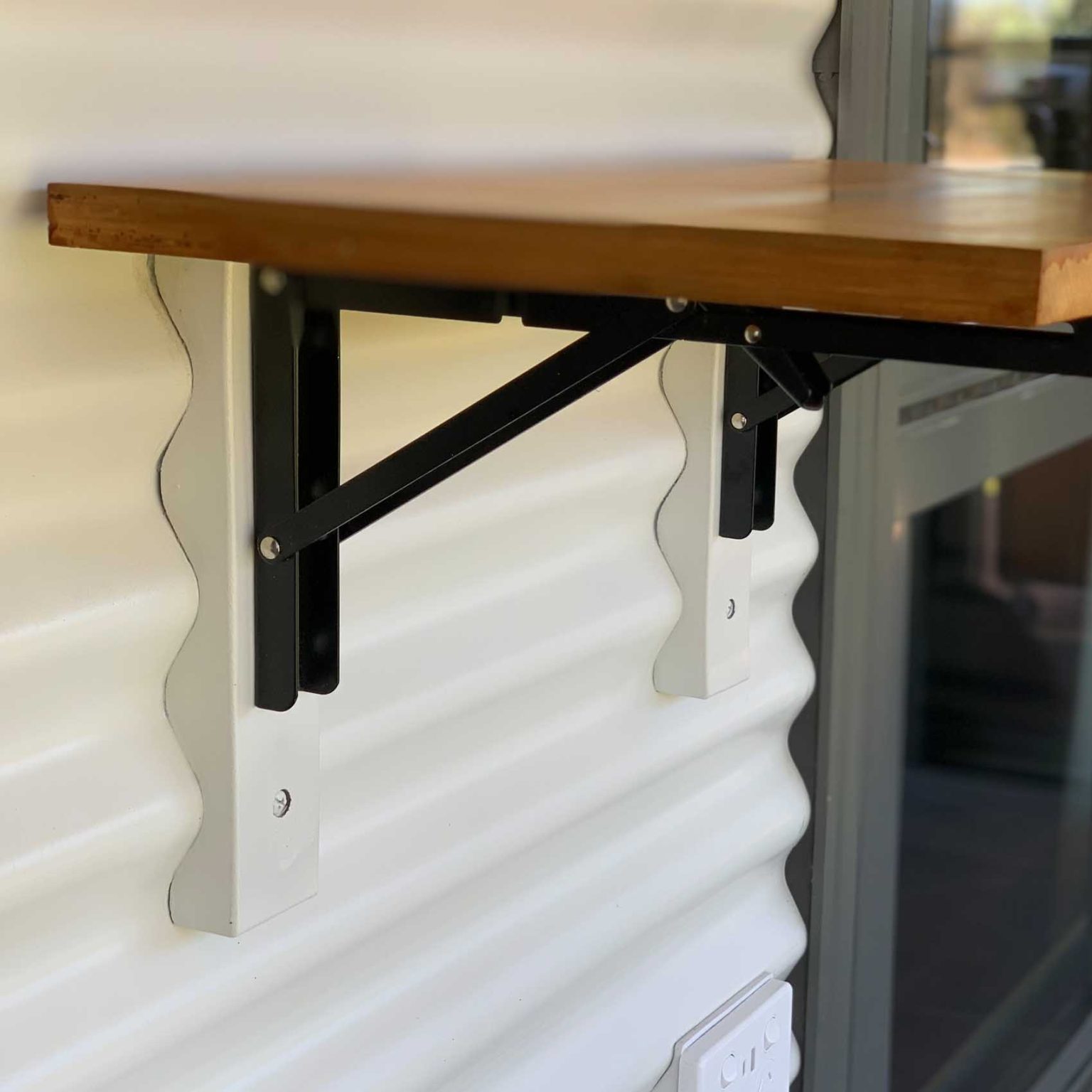 Corromount Block | GPO Mount for Corrugated Iron